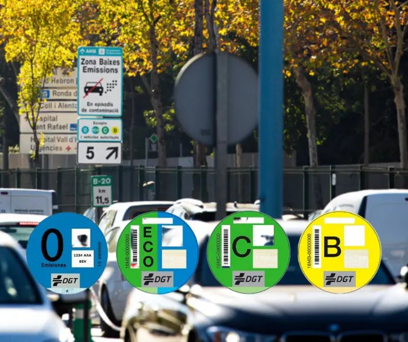 What are Eco (ZBE) Low Emission Zone Stickers for driving in Spain and ...
